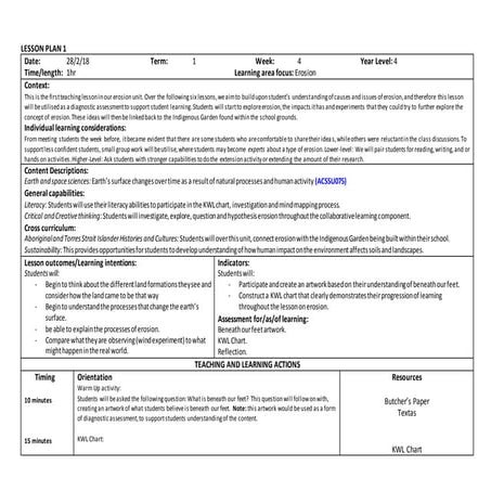 Science lesson plan 1 | PPT