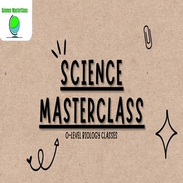 Science Masterclass O-Level Biology Classes.pdf