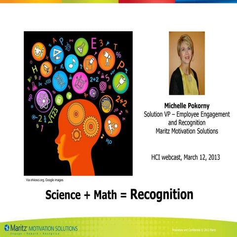 Science + math = recognition | PPT