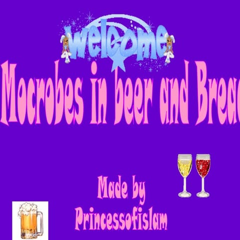 Microbes in beer and bread | PPT | Food & Drink