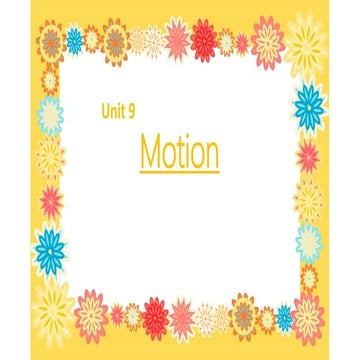 Science motion 1 grade 5 | PPTX
