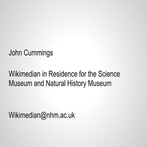 Science museum presentation | PDF