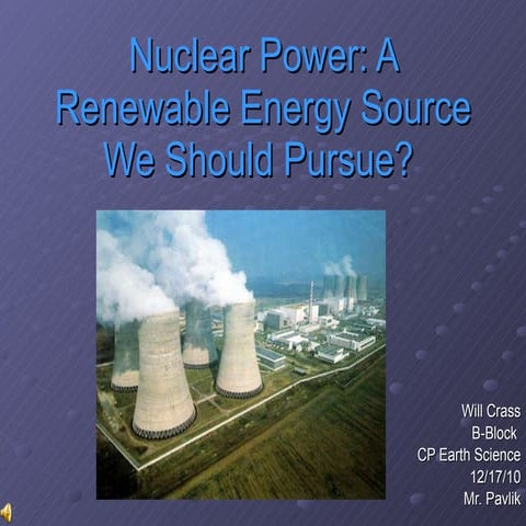 Science nuclear energy power point | PPT