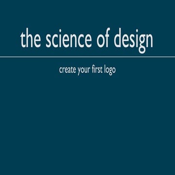 The science of design | PPT | Beauty | Style & Fashion