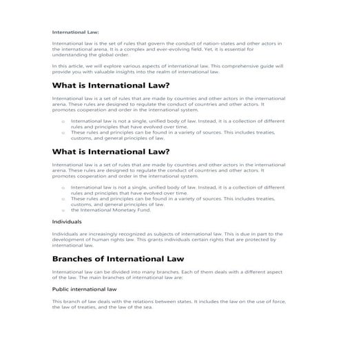 science and art of international law.pdf