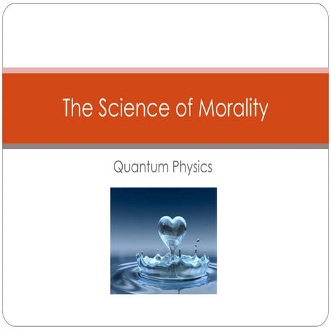 Science of morality | PPT
