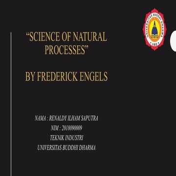 Science of natural processes | PPTX