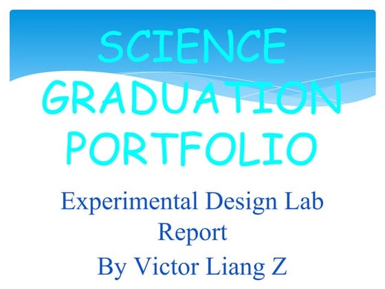 Science Portfolio Presentation - Color and Temperature | PPTX