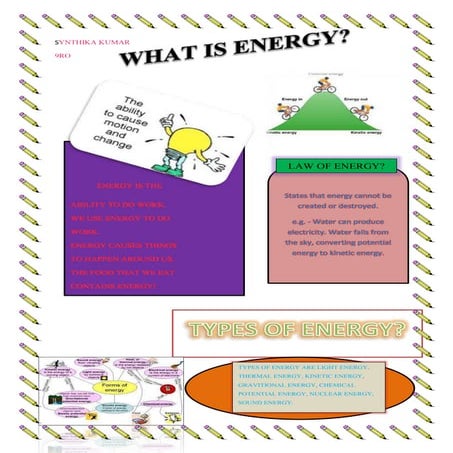 Science poster (energy) | DOCX