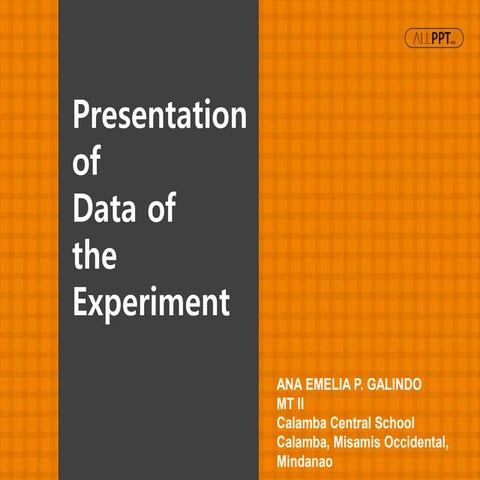 Science Presentation of Data of the Experiment (1).pptx