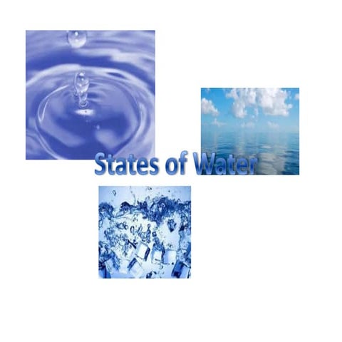 Science primary 4 states of water | PDF | Chemistry | Science