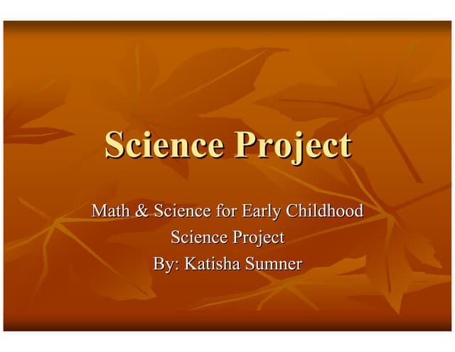 Science discovery center | PPTX