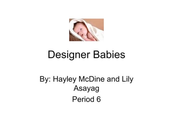 designer babies | PPT