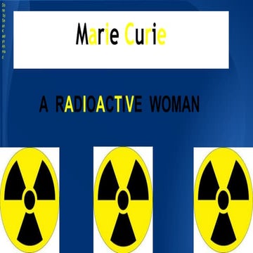 Marie curie | PPT