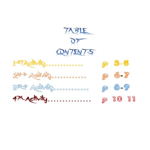 Science remedial toc