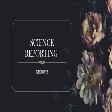 Science Reporting about Agents of Weathering | PPTX