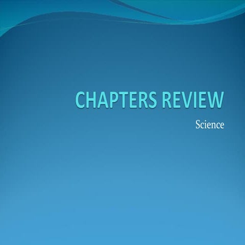Science review | PPT
