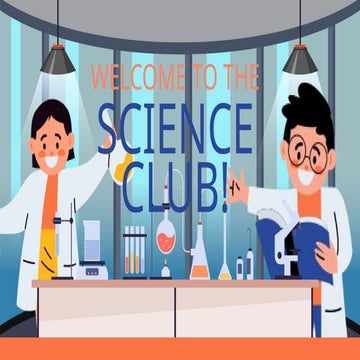 Science Scientific Method Educational Presentation in Blue and White ...