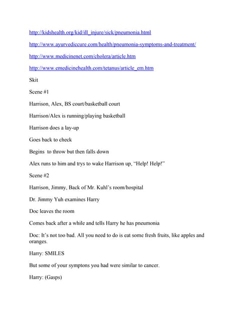 Earth day skit | PDF