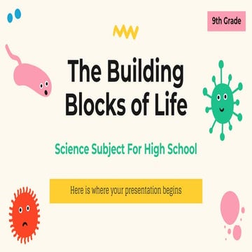 Science Subject for High School - 9th Grade_ The Building Blocks of ...