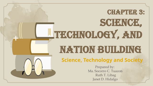 Science and Technology and Society during Pre colonial Era | PPT