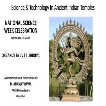 Science & Technology in Ancient Indian Temples | PPT