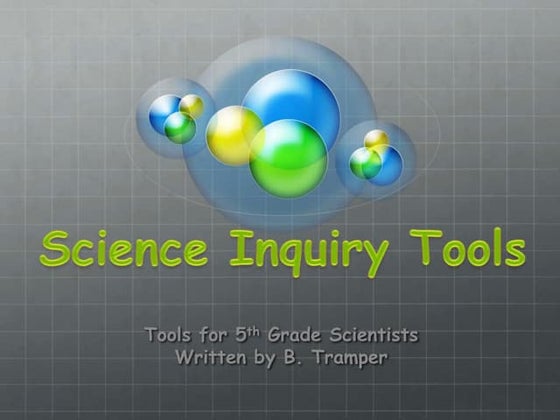 Grade 3: Scientific tools | PPTX