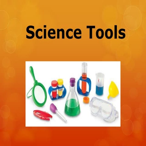 Science tools ppp wiki | PPT