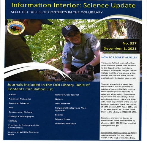 Science Update - No 337 - Dec 2021 | PDF