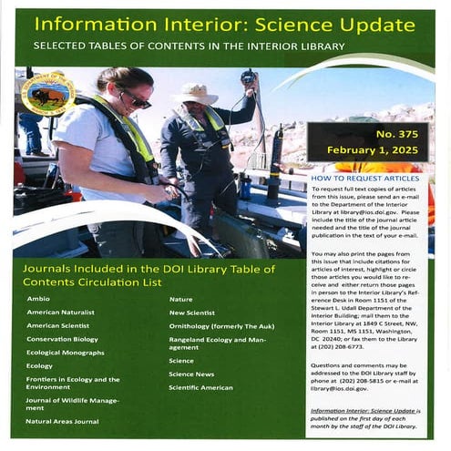 Science Update - No 375 - Feb 2025 pdf | PDF
