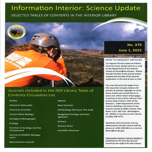 DOI Library Science Update - No 386 - January 2026 | PDF