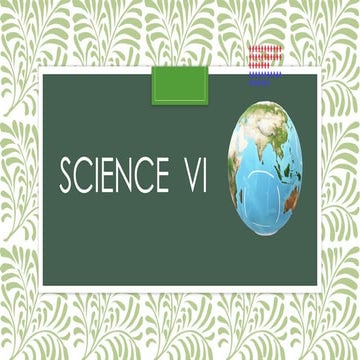 QUARTER THREE WEEK ONE SCIENCE VI.pptx