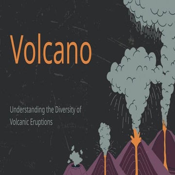 Volcanic Eruption.pptx for grade 9 students | PPTX