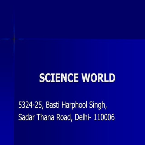 Science world PPT | PPTX | Pharmaceutical Industry | Industries