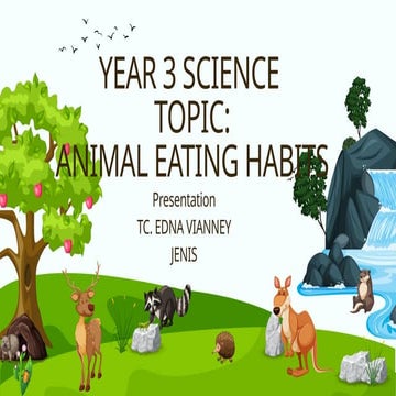 SCIENCE YEAR 3 ANIMAL EATING HABITS.pptx