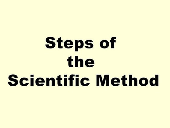 Scientific methods of research | PPSX