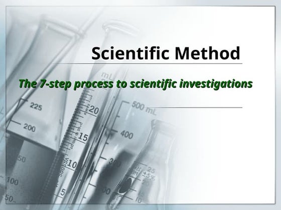 Scientific method powerpoint | PPT | Science