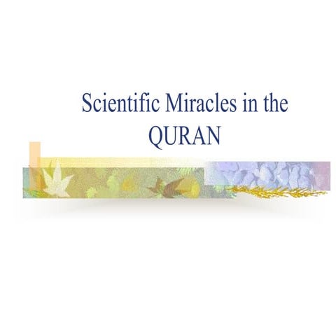 ISLAM & SCIENCE | PPTX