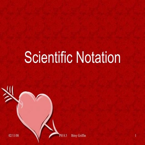 Scientific Notation | PPT
