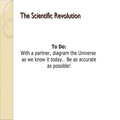 Scientific Revolution and The Enlightenment | PPT