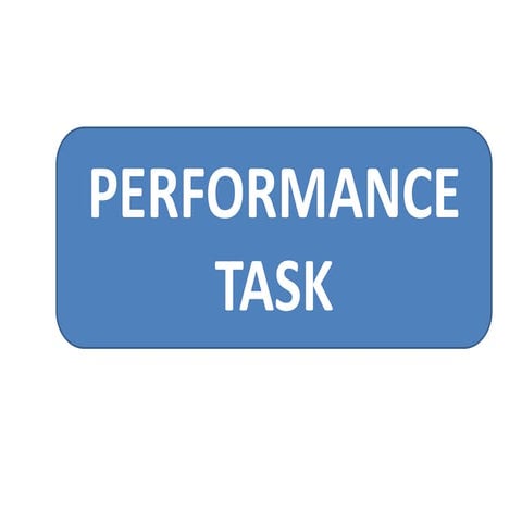 Scientific chef performance task | PPTX