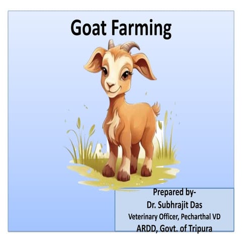 Scientific Managemental Practice of Goat Rearing | PDF