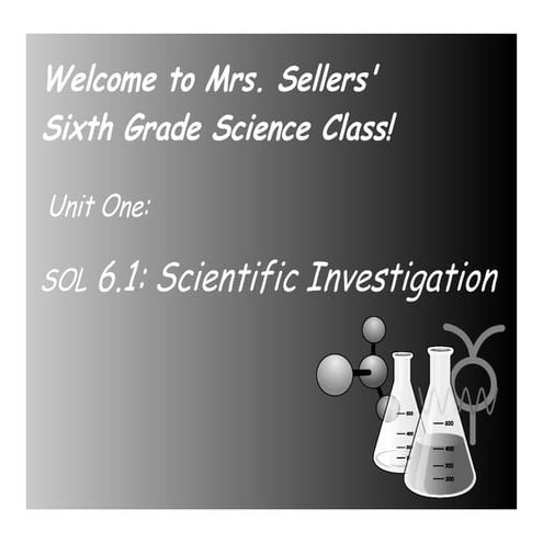 Scientific Investigation Unit | PPT