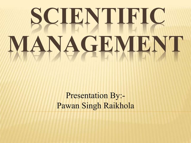 Contribution of F.W Taylor (1) (1).ppt