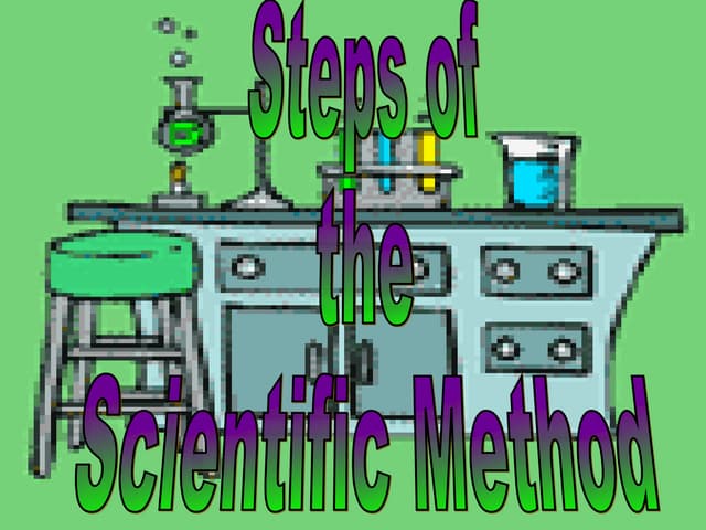Scientific method power point slideshare | PPTX