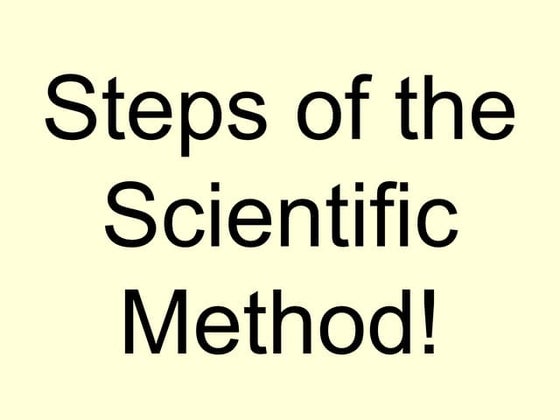 Module 1 Scientific Method Ppt | PPT | Chemistry | Science