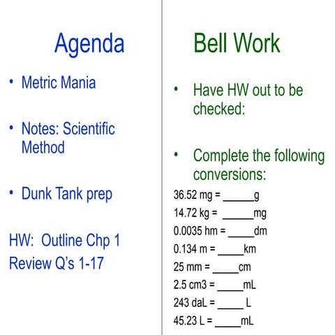 Scientific method acc 2011 | PPT