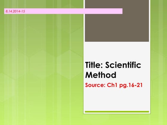 Lab report writing | PPT