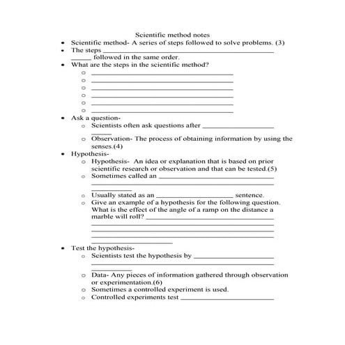 Scientific method pps. | PPT
