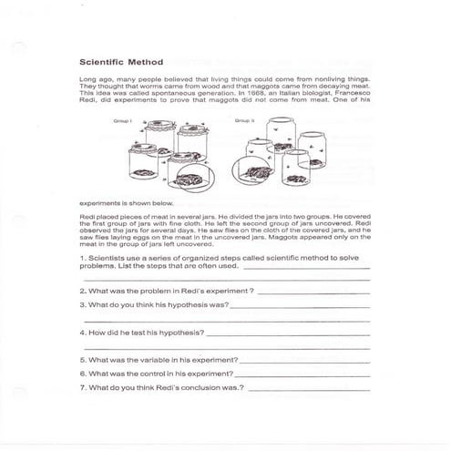 Scientific method packet | PDF